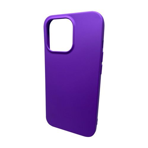 Capa Deco iPhone 13 Pro Silicone Roxo - Deco