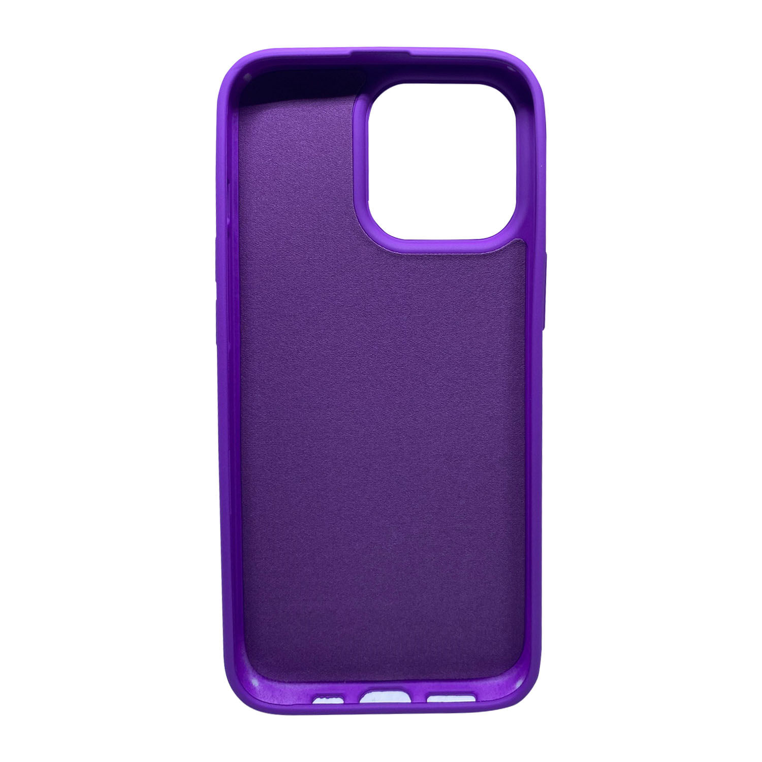 Capa Deco iPhone 13 Pro Silicone Roxo - Deco